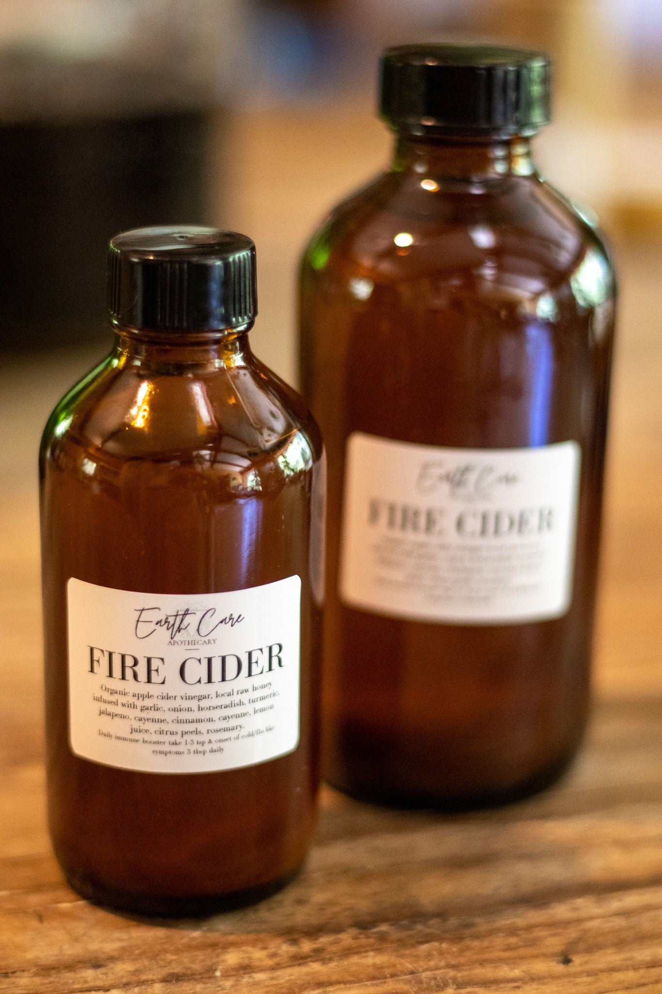FIRE CIDER - Blazing Health- Immune & Digestive Aid – Earth Cura Apothecary